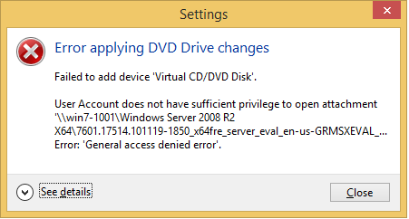 Unable to mount iso to HyperV guest – Talha Qamar