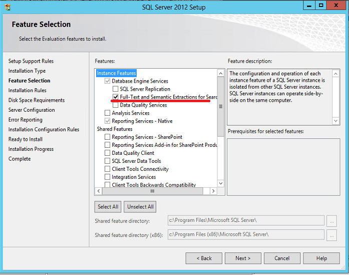 Connection Error – Configure the operational database – Talha Qamar